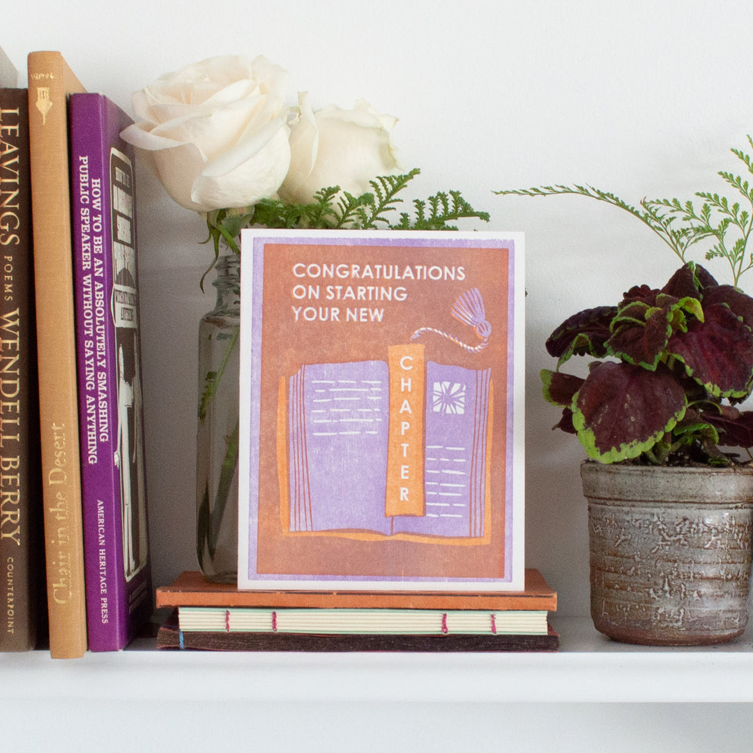 Congratulations (New Chapter) Card – Heartell Press