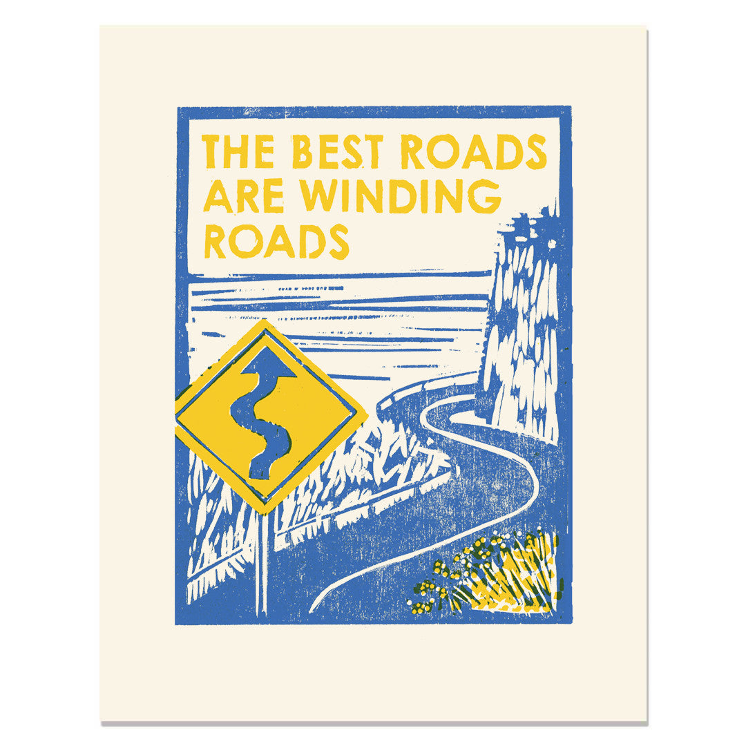 Winding Roads Art Print – Heartell Press